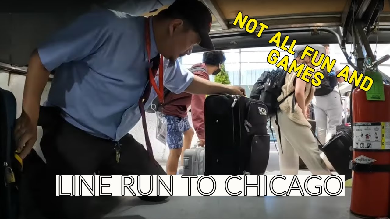 It's not all fun and games. | Line run Express to Chicago - YouTube