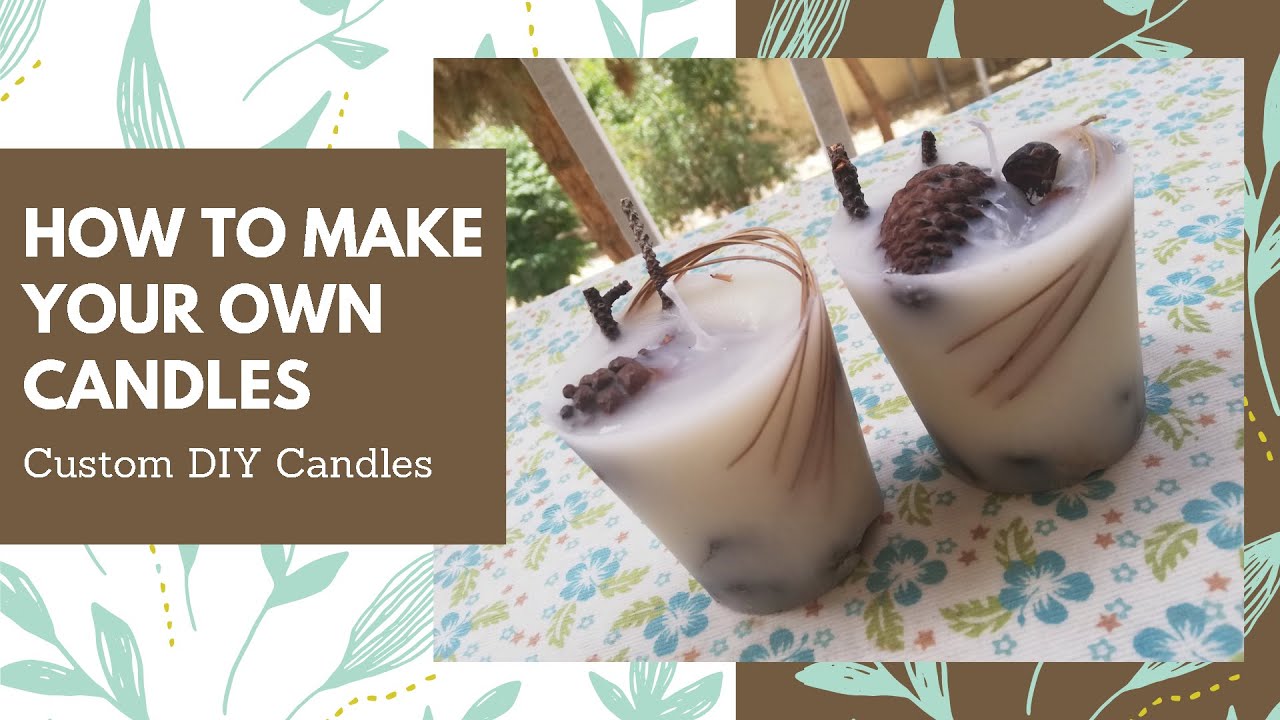 How to make your own candle | DIY candle | Candle making ideas - YouTube