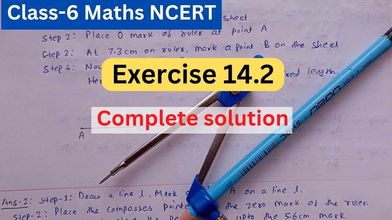 Class 6 Maths NCERT Exercise 14.2 Full solved | Chapter 14 Practical ...