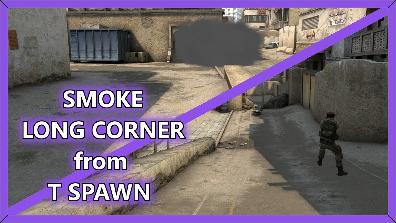 Smoke Long Corner from T Spawn on Dust 2 | Counter Strike: Global ...