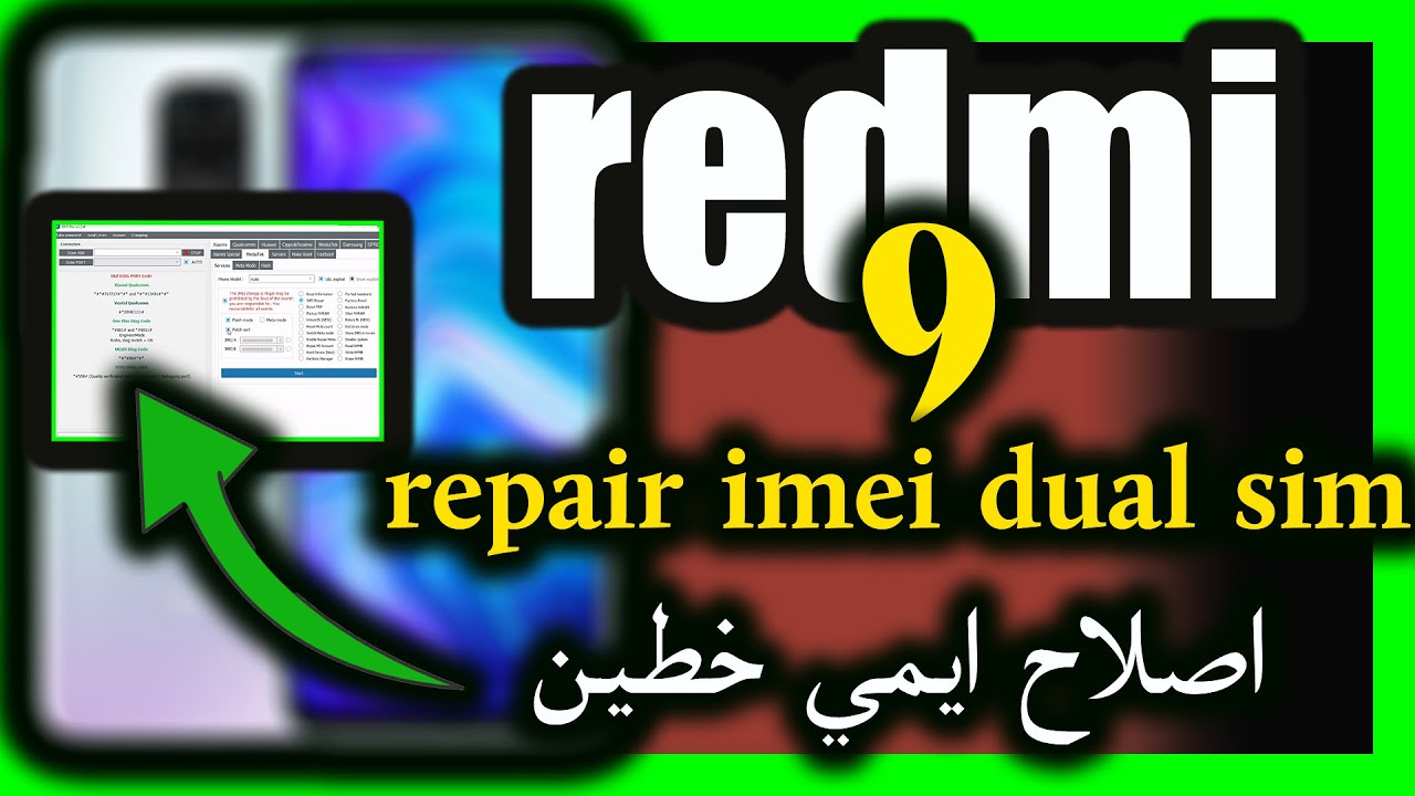 Redmi 9 | Lancelot | Repair IMEI | Write IMEI | dft pro - YouTube