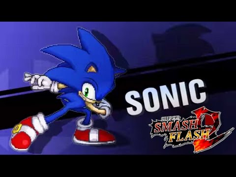 Super Smash Flash 2 V0.9b - Sonic Tricks Part 2 - YouTube