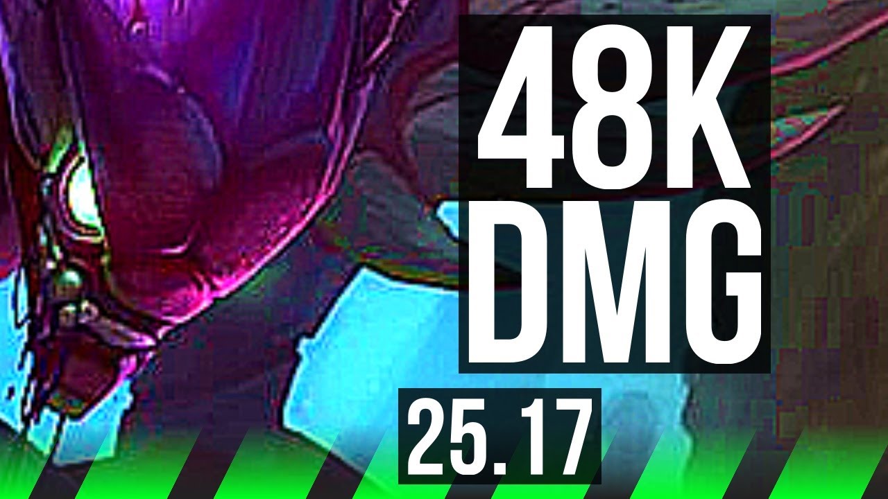 KHA'ZIX vs DR. MUNDO (JGL) | Quadra, 48k DMG, Legendary | EUW Master ...