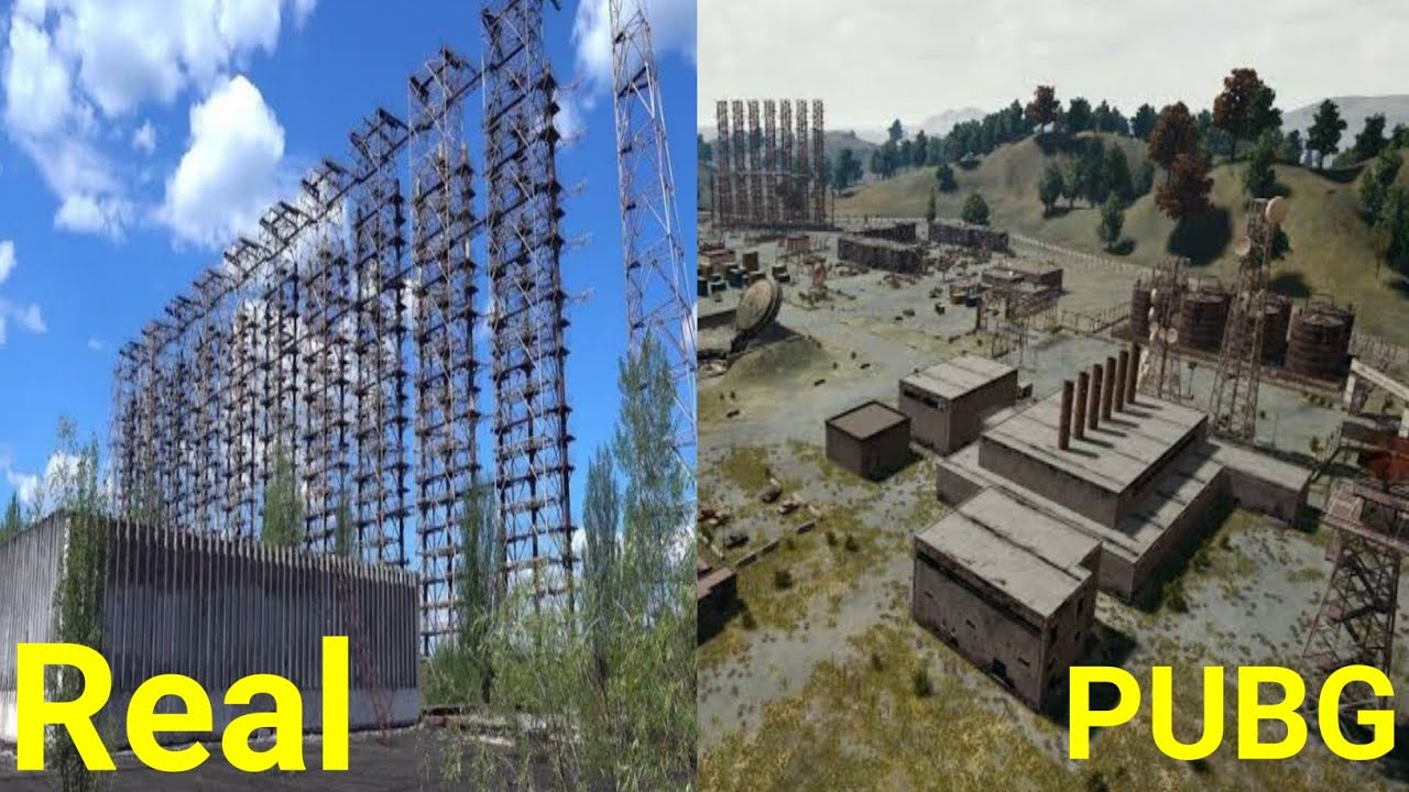 Pubg places in real life - YouTube