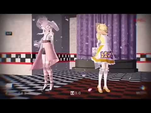 (Mmd x fnaf) I LOVE CHICA AND MANGO OMG😍