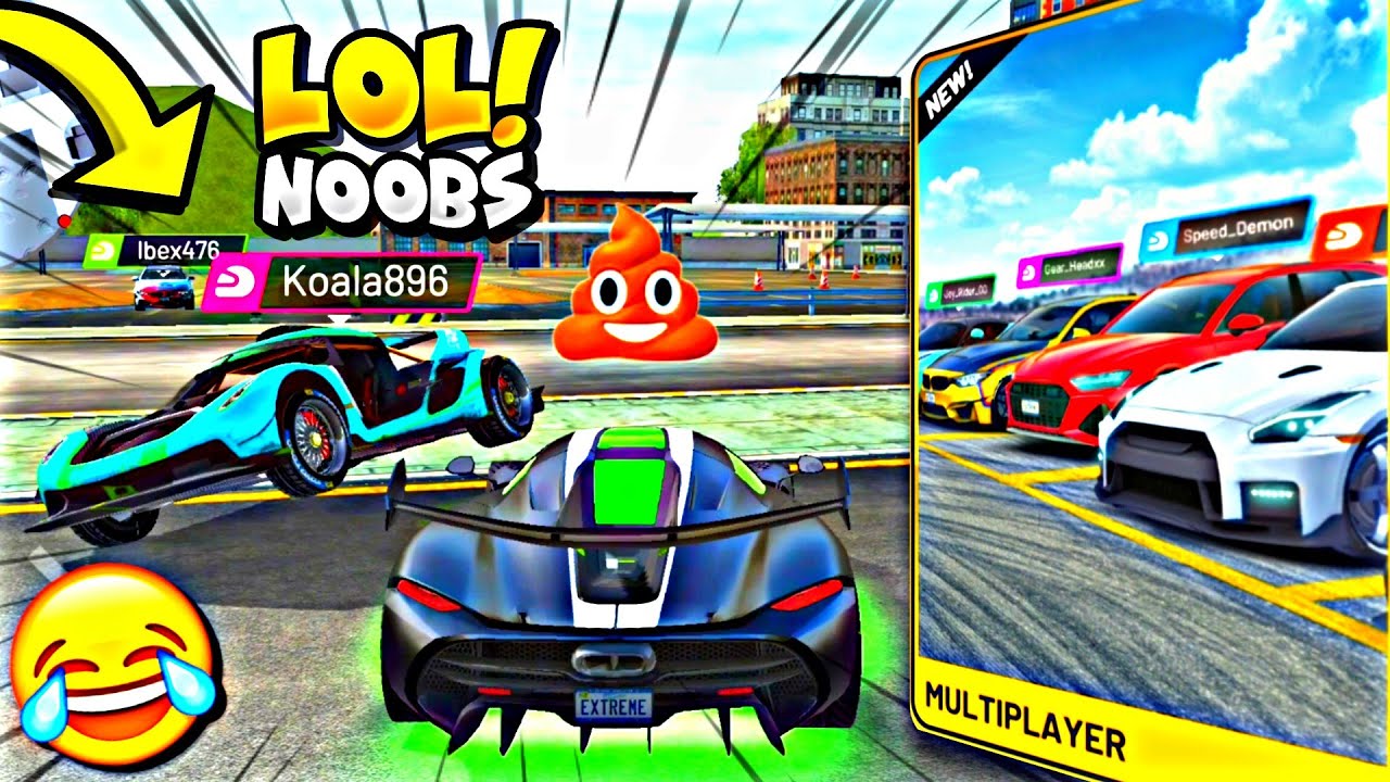 Multiplayer Fun With "RANDOM PLAYERS!" - Extreme Car Driving Simulator ...
