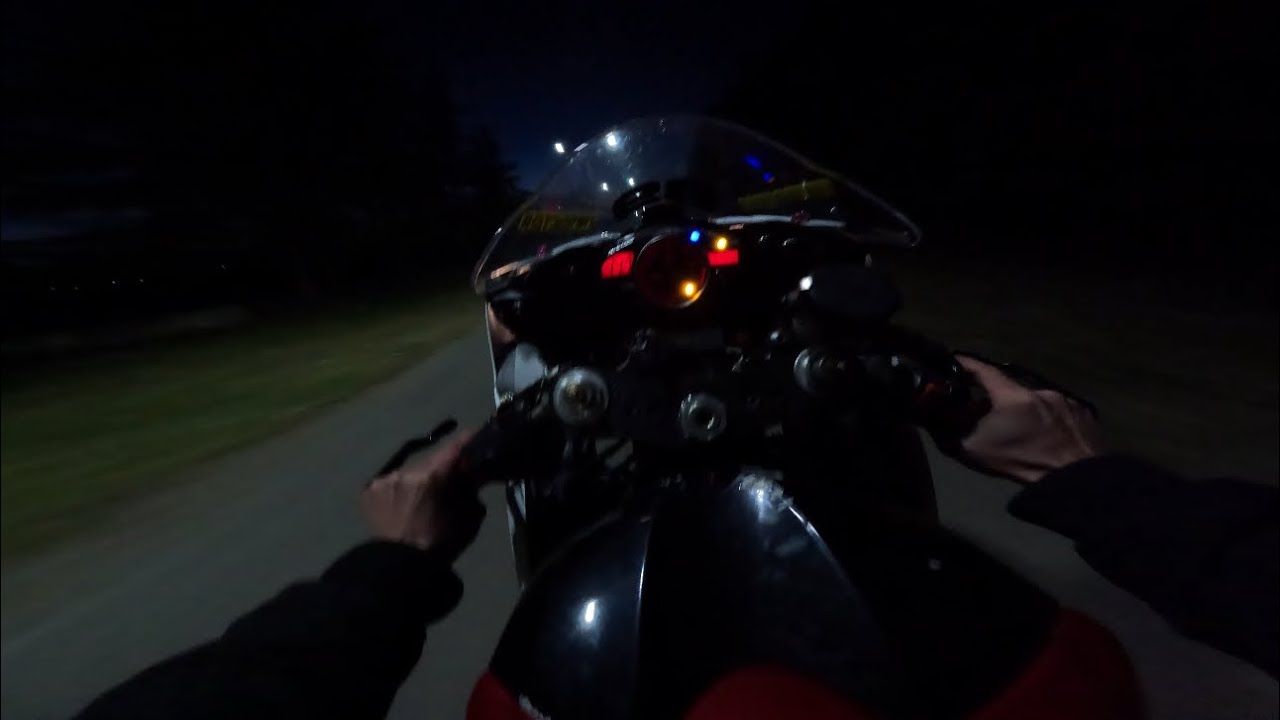 YAMAHA R6 (2009) - NIGHT POV RIDE - 4K 60 FPS - YouTube
