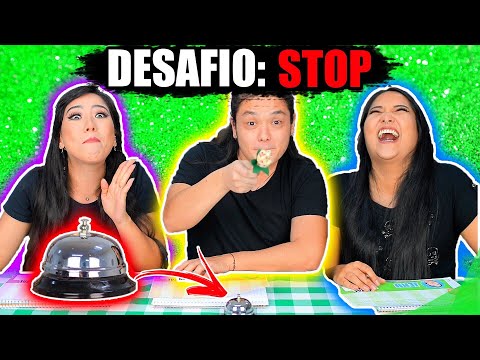 DESAFIO DO STOP! (ADEDONHA) ft. YUDI SASADEZA | Blog das irmãs