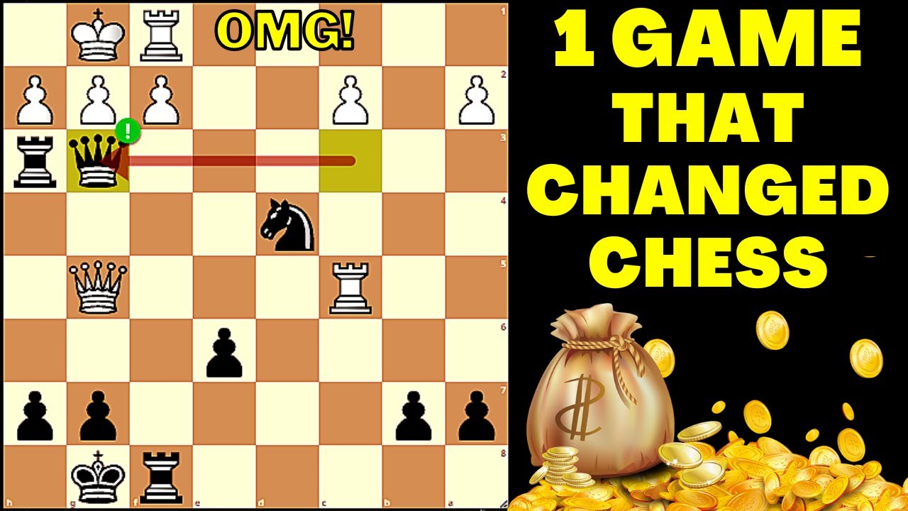 The Game That Changed Modern Chess - The Gold Coin Game 🤯🤯🤯 - YouTube