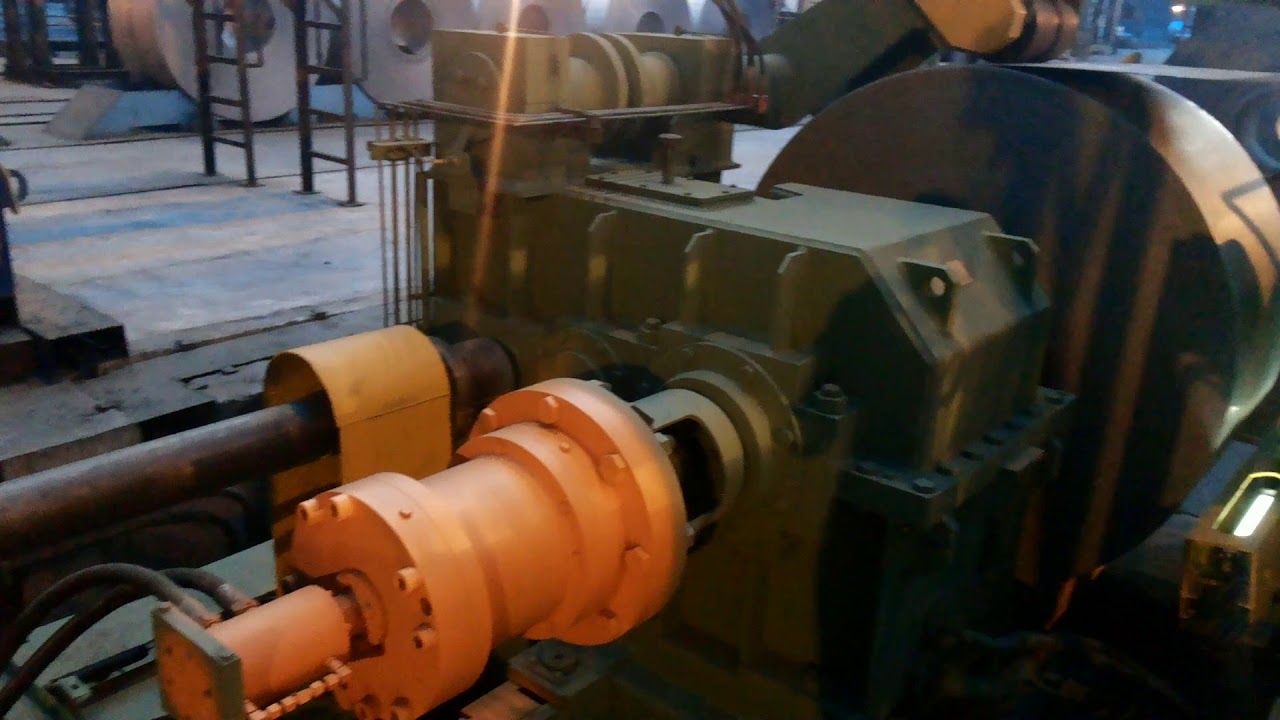 Motor coupled to Tension Reel/ POR (Pay Off Reel)/ DTR in cold rolling ...