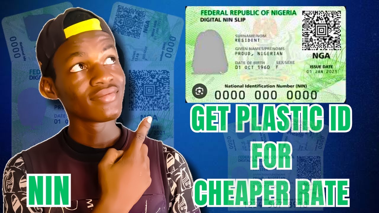 GET PLASTIC "NIN" ID (for cheaper rate) #seo - YouTube
