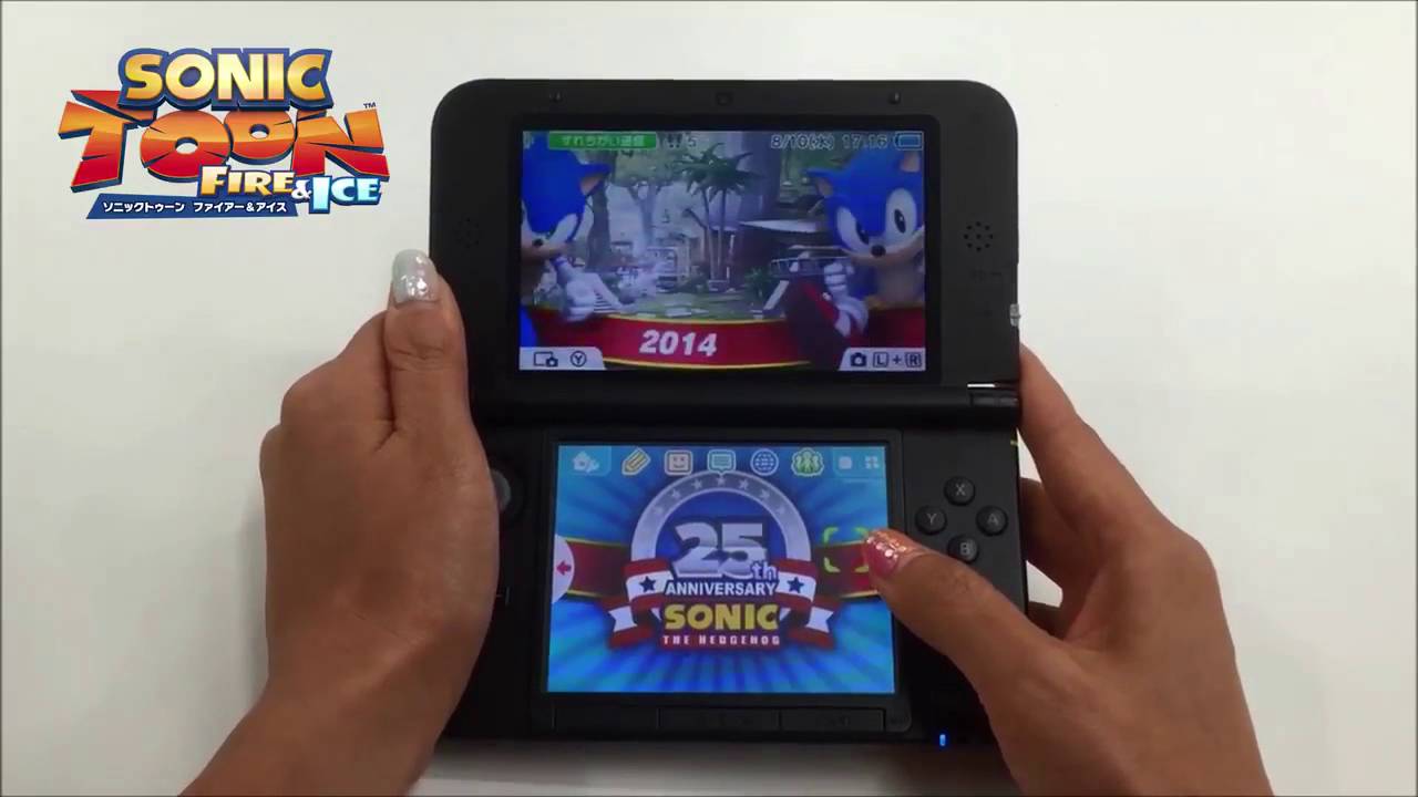 Sonic the Hedgehog 25th Anniversary Japanese Nintendo 3DS Theme - YouTube