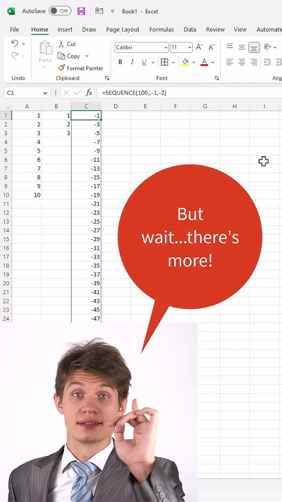 Create Number Range Rows or Columns - Excel #Shorts - YouTube