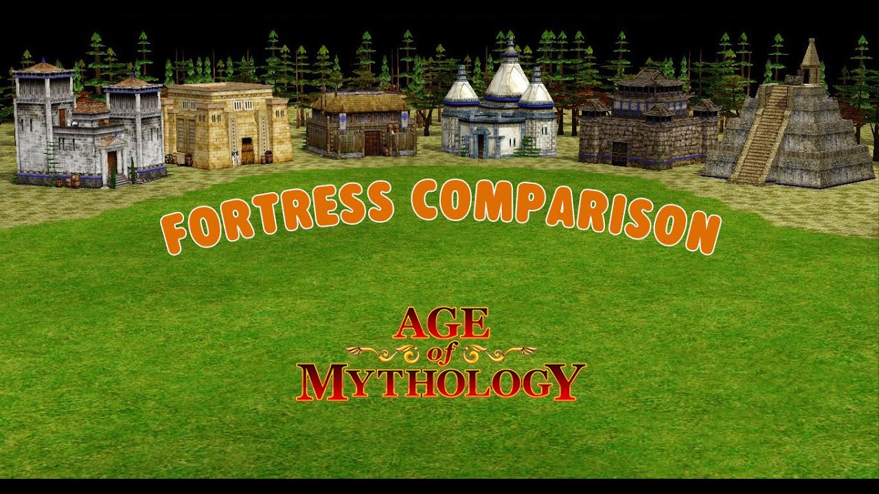 Fortress Comparison - Age of Mythology - YouTube