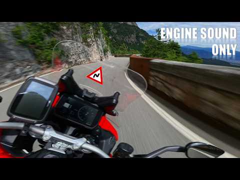 Ducati Multistrada V4S wAkrapovic - Passo Mendola [RAW OnBoard]