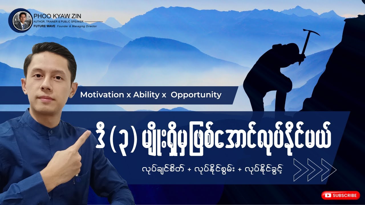 Motivation x Ability x Opportunity = Performance - YouTube