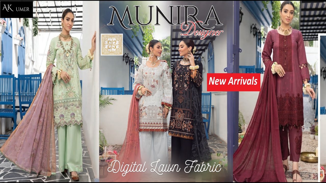 MuniRa Ready To Wear Collection 2022 | Luxury Lawn Collection 2022 ...