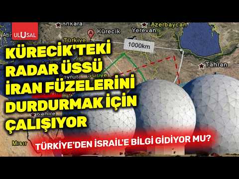 Kürecik radar üssü, İran füzelerini durdurmak için çalışıyor: Türkiye’den İsrail’e bilgi gidiyor mu?
