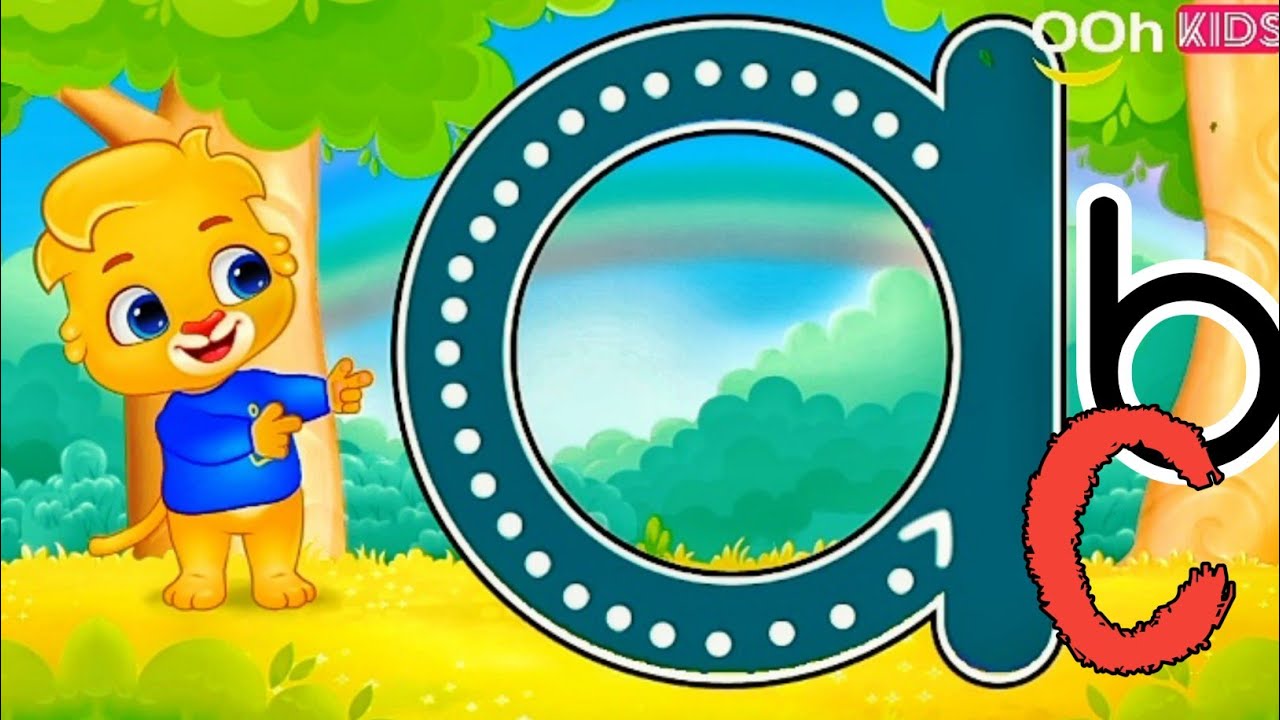 abcd for kids। Small Letter। Alphabet। OOh Kids - YouTube