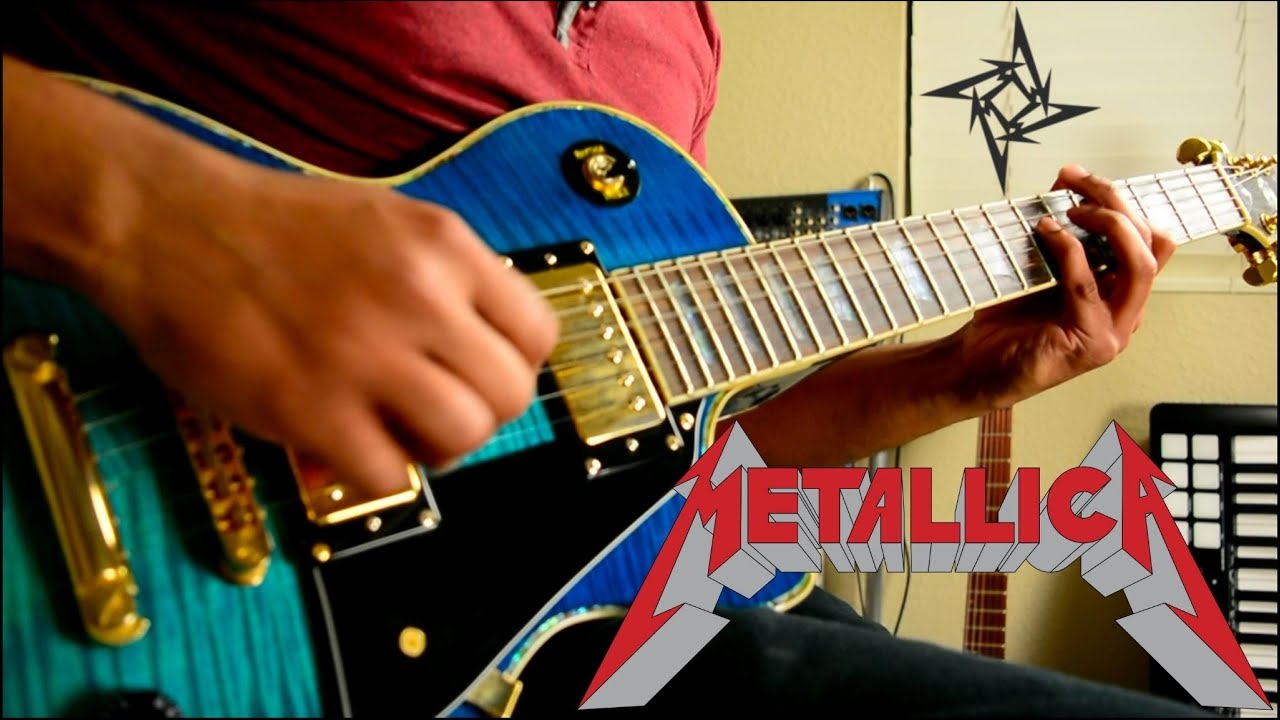 Best Metallica Guitar Riffs - Part 1 | Archan Dutta | Guitar Cover ...