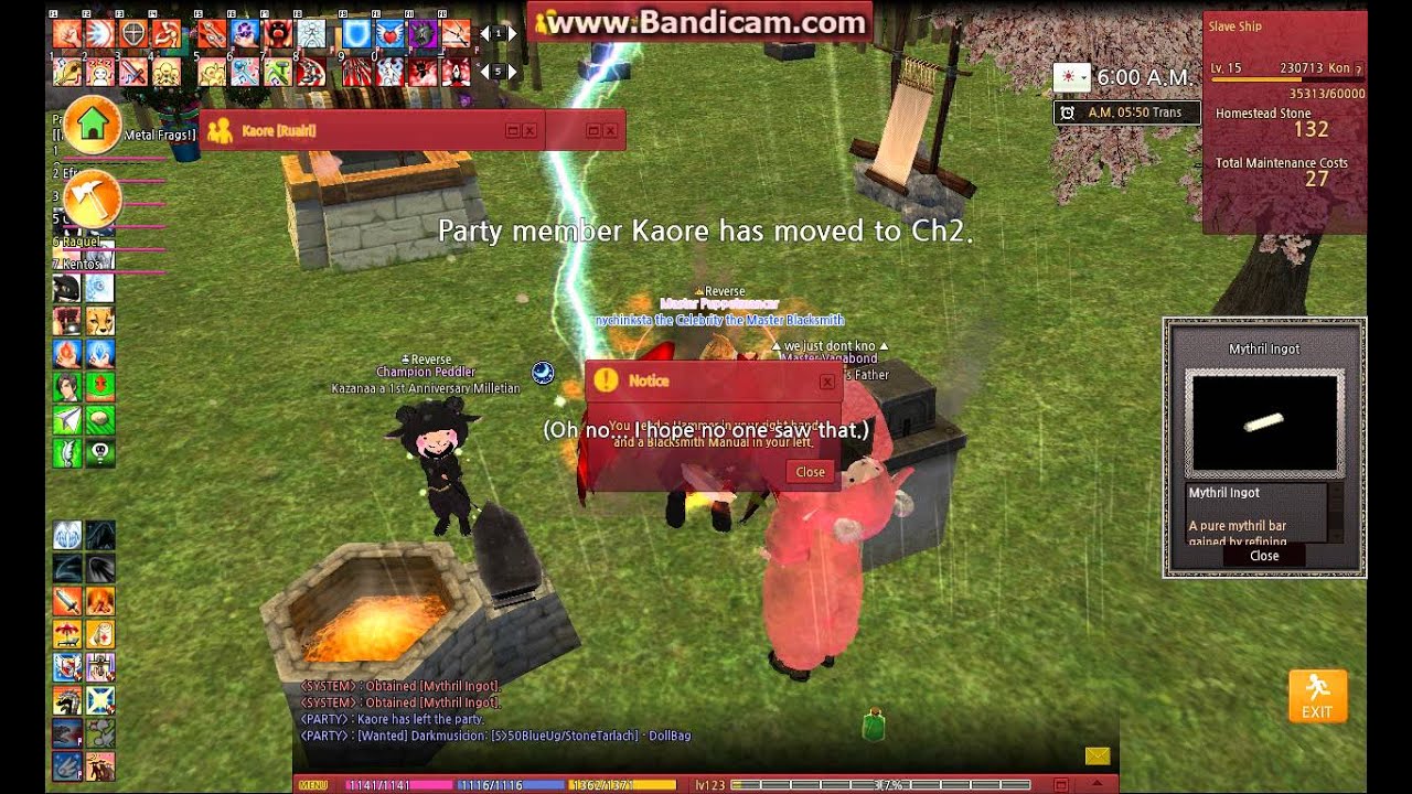 Mabinogi- Blacksmithing 2 Celtic Royal Knight Swords - YouTube