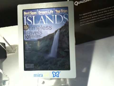Qualcomm Color E-Ink Style Screens - YouTube