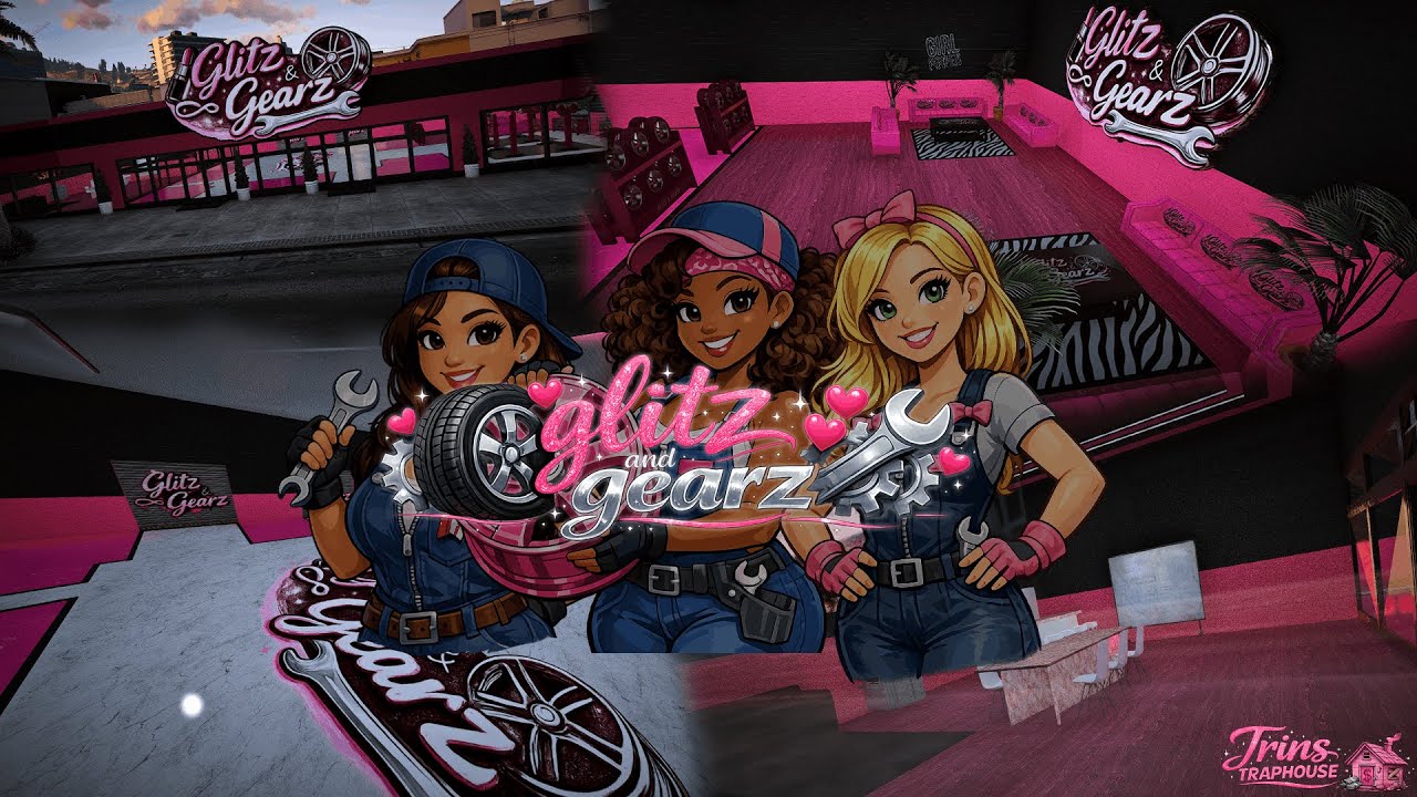 Glitz N Gearz | FiveM Female Mechanic Shop | TOS Compliant FiveM MLO ...