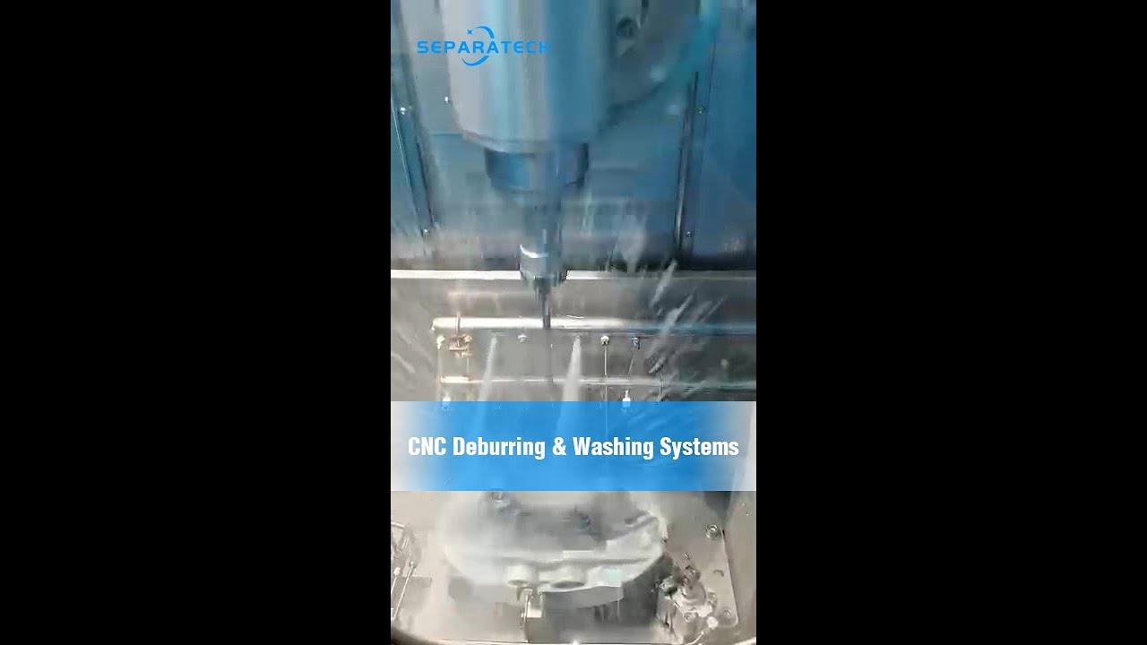 CNC Deburring & Washing Systems - YouTube