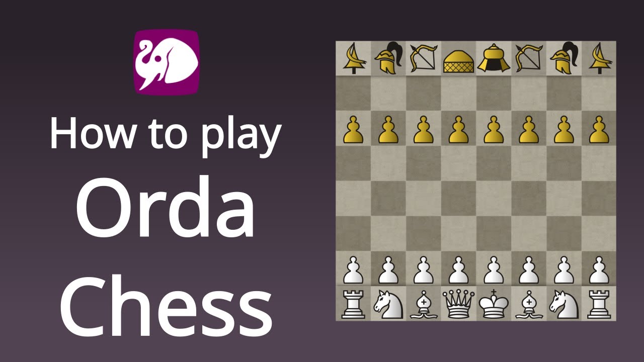 Orda Chess (and Mirror) - How to play - YouTube