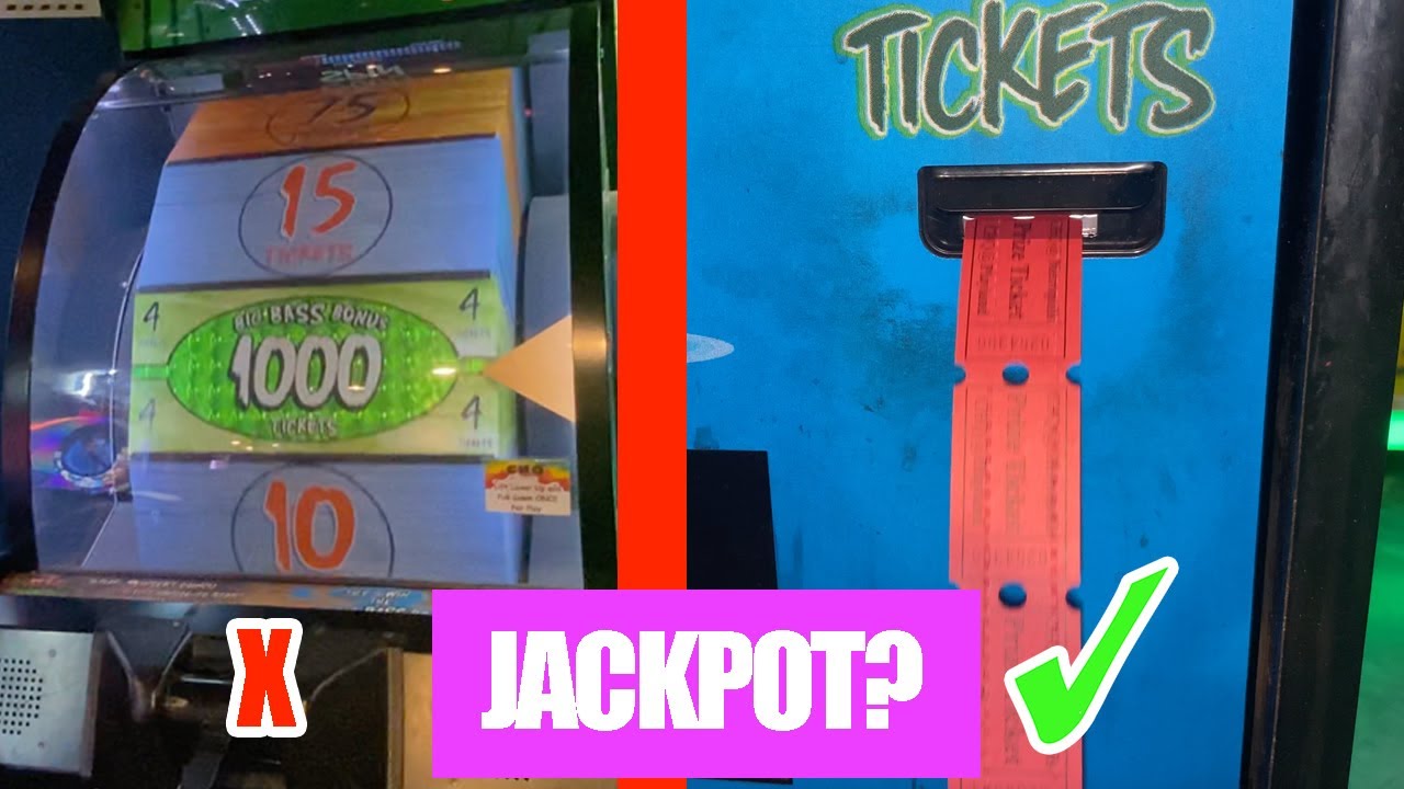 We tried to win the jackpot on arcade ticket games at an old coin-op ...