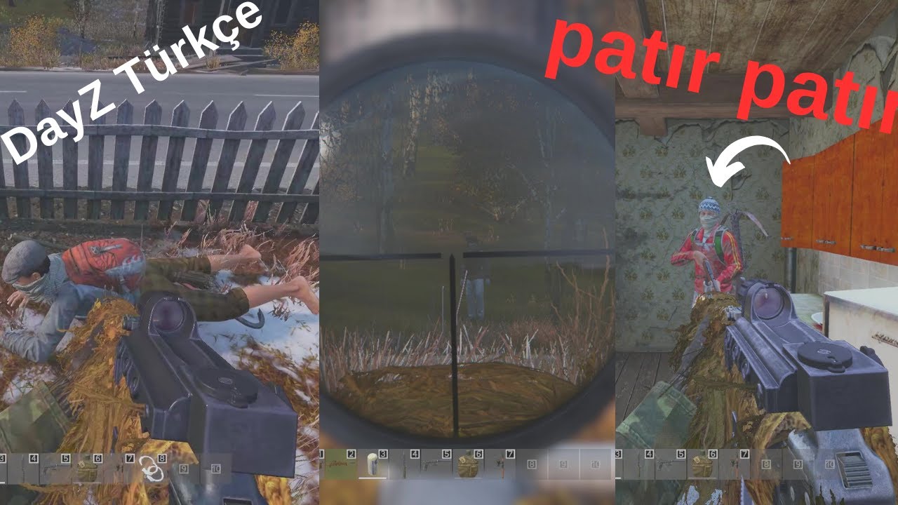 DayZ Türkçe oynanış Sakhal. (Patır patır.) - YouTube