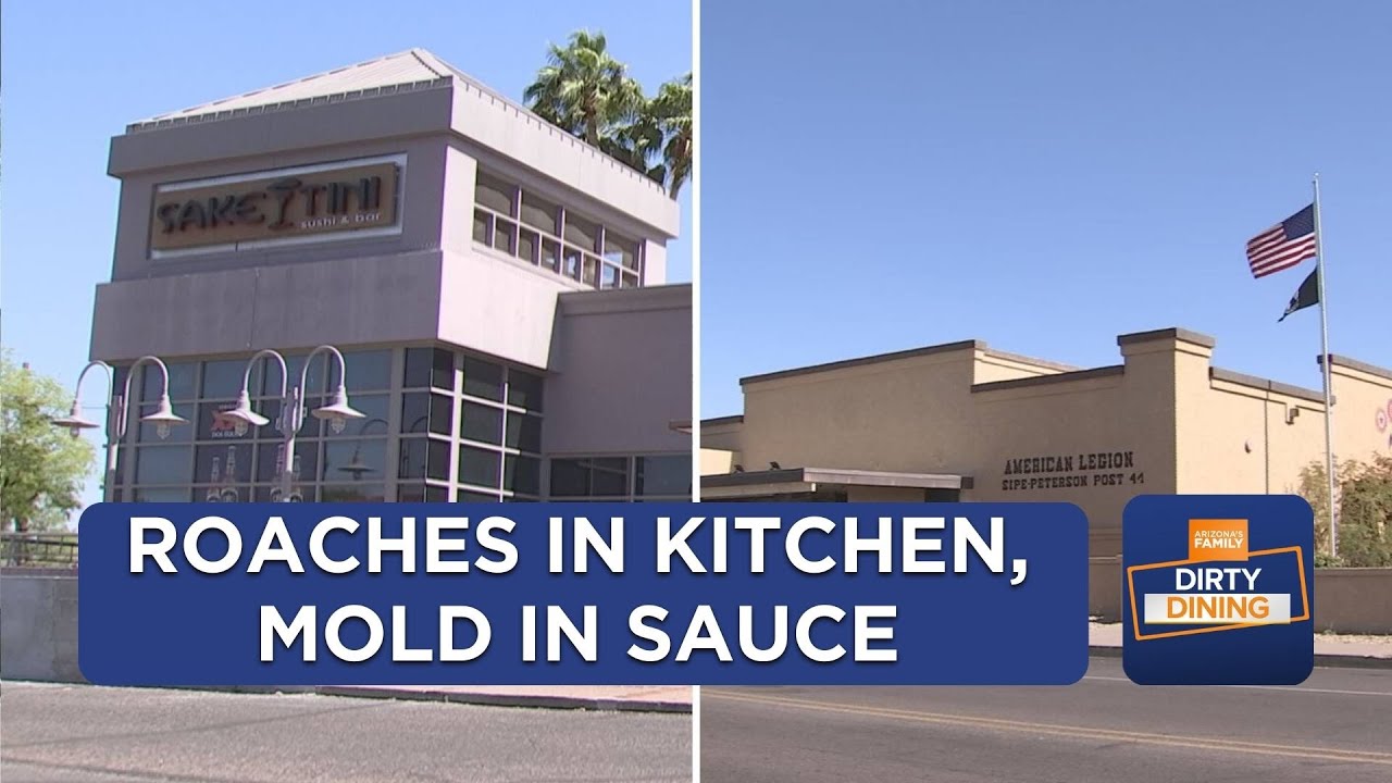 Roaches in glue traps, mold in mayo found at Phoenix area restaurants ...