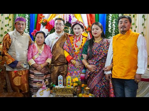 Tshusang & Priyamit Wedding Reception | Bhutia and Lepcha Wedding Video ...