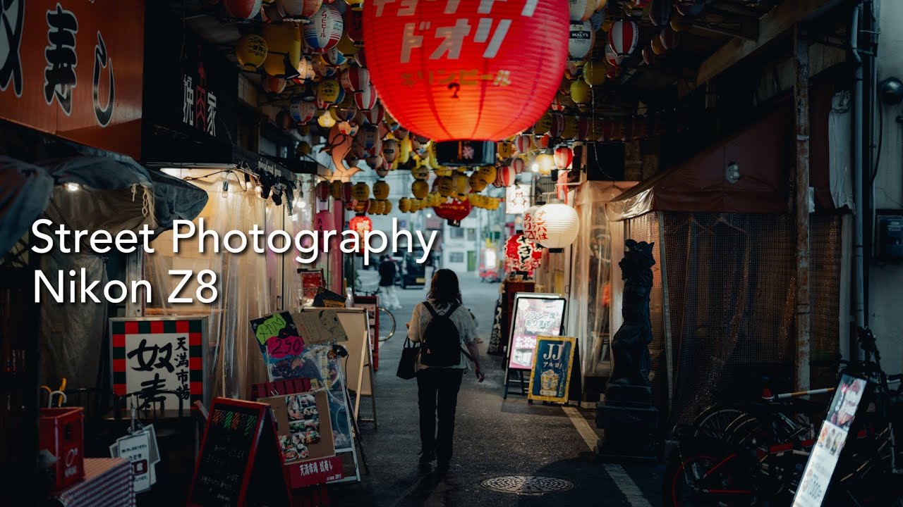 【POV】Osaka Street photography with Nikon Z8/大阪・中崎町と天満でストリートスナップ【4K ...