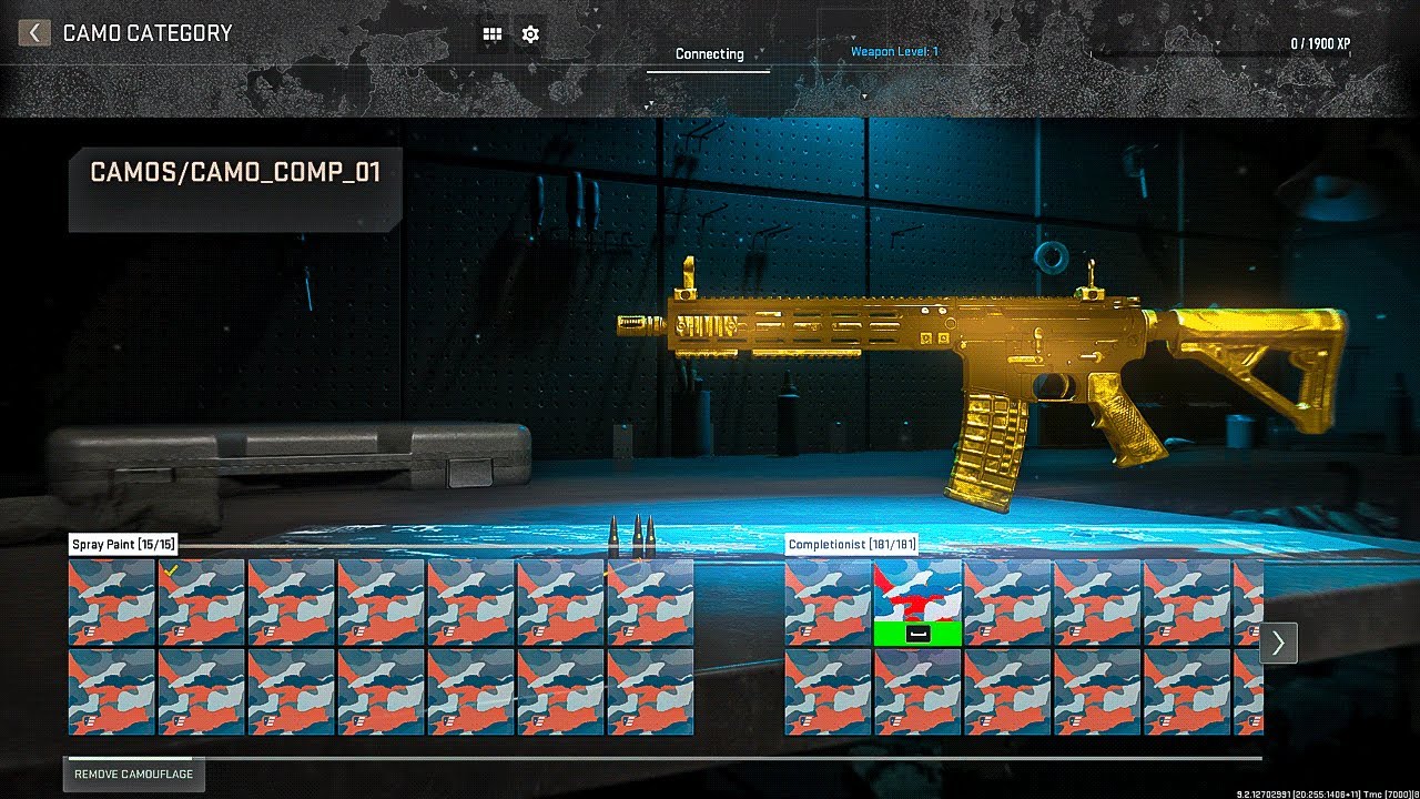 All Camos in Modern Warfare 2 (Gold Camo, Dark Matter + More) - 1440p ...