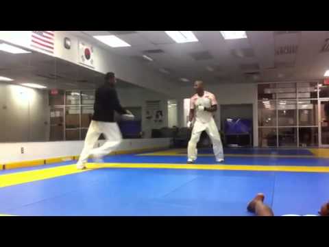 Sebastien Konan taekwondo training 3 - YouTube