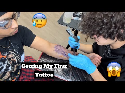 Getting My First Tattoo At 18!! - YouTube