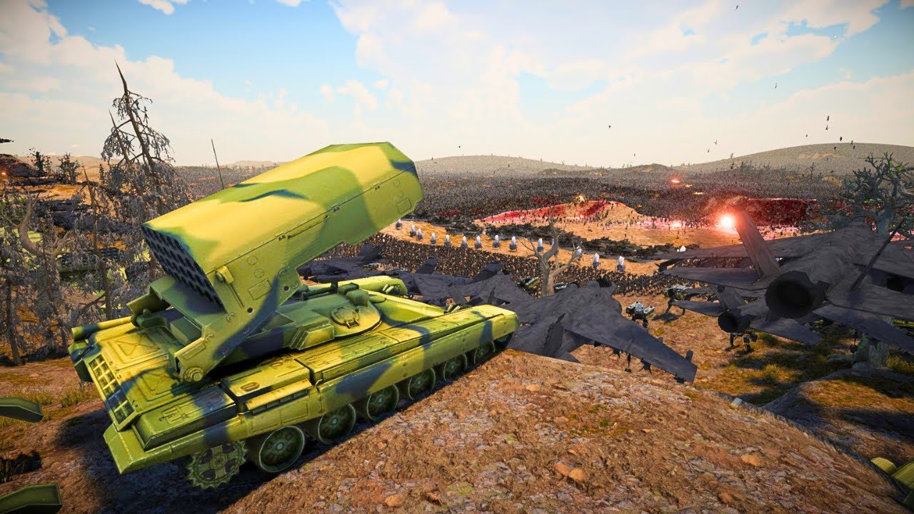 Renegade Army With Hydra Missile & MLRS VS 6,000,000 Nurgles & Greyjoy ...