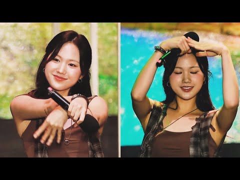 💚 DREAMNOTE SUMIN Joyful Green FanCam - 4K 120FPS - ALEGRIA PURA EM TONS DE VERDE! 💚