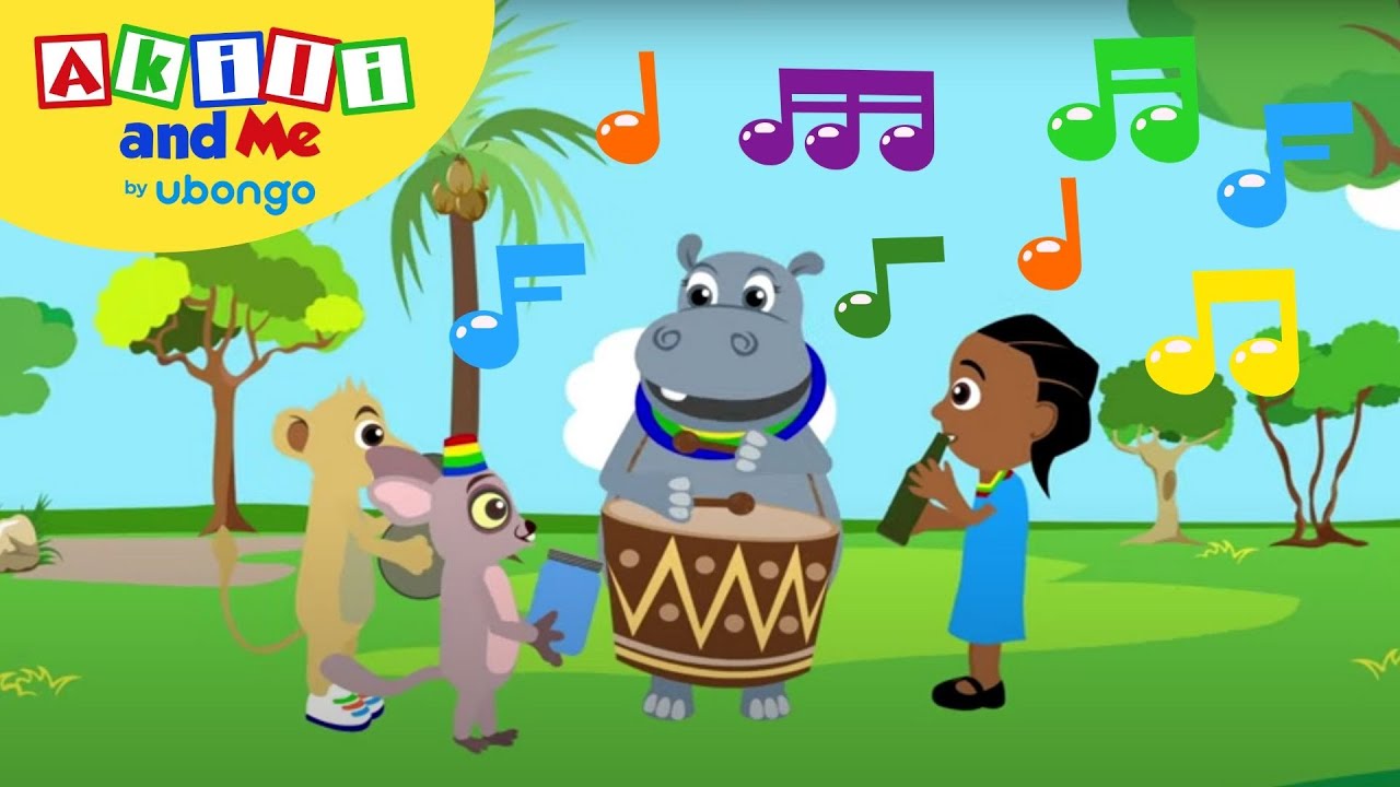 STORYTIME: Let's Make Music! | New Words with Akili and Me | African ...