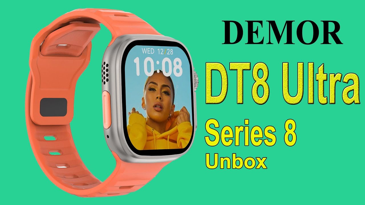 DEMOR DT8 Ultra Smart Watch Series 8 49mm IWO DT7 PRO MAX Upgraded 2022 ...