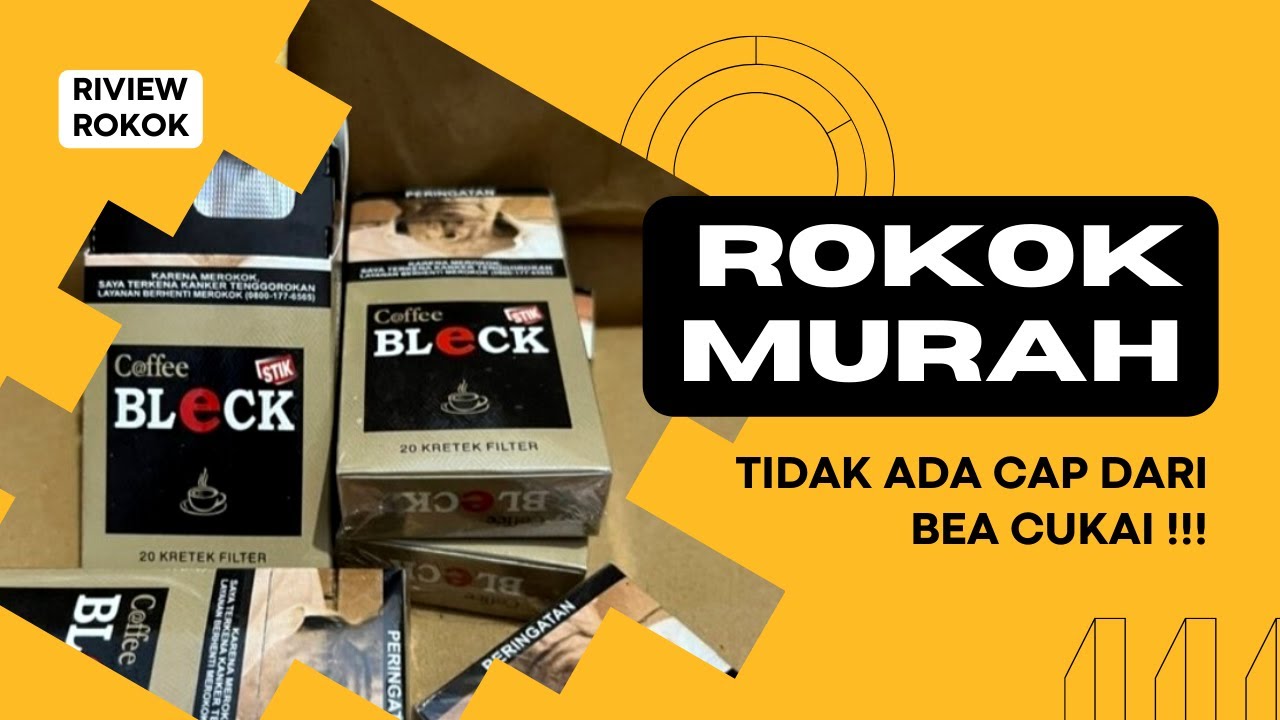 Roko Murah 8rb 1bungkus | Black Stik Black Coffe - YouTube
