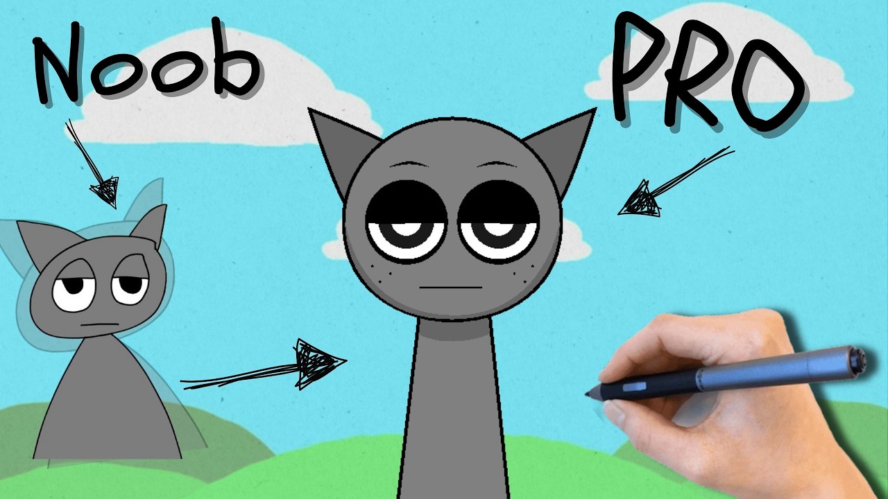 How to Draw Sprunki Gray | INCREDIBOX SPRUNKI Step-by-Step Tutorial ...