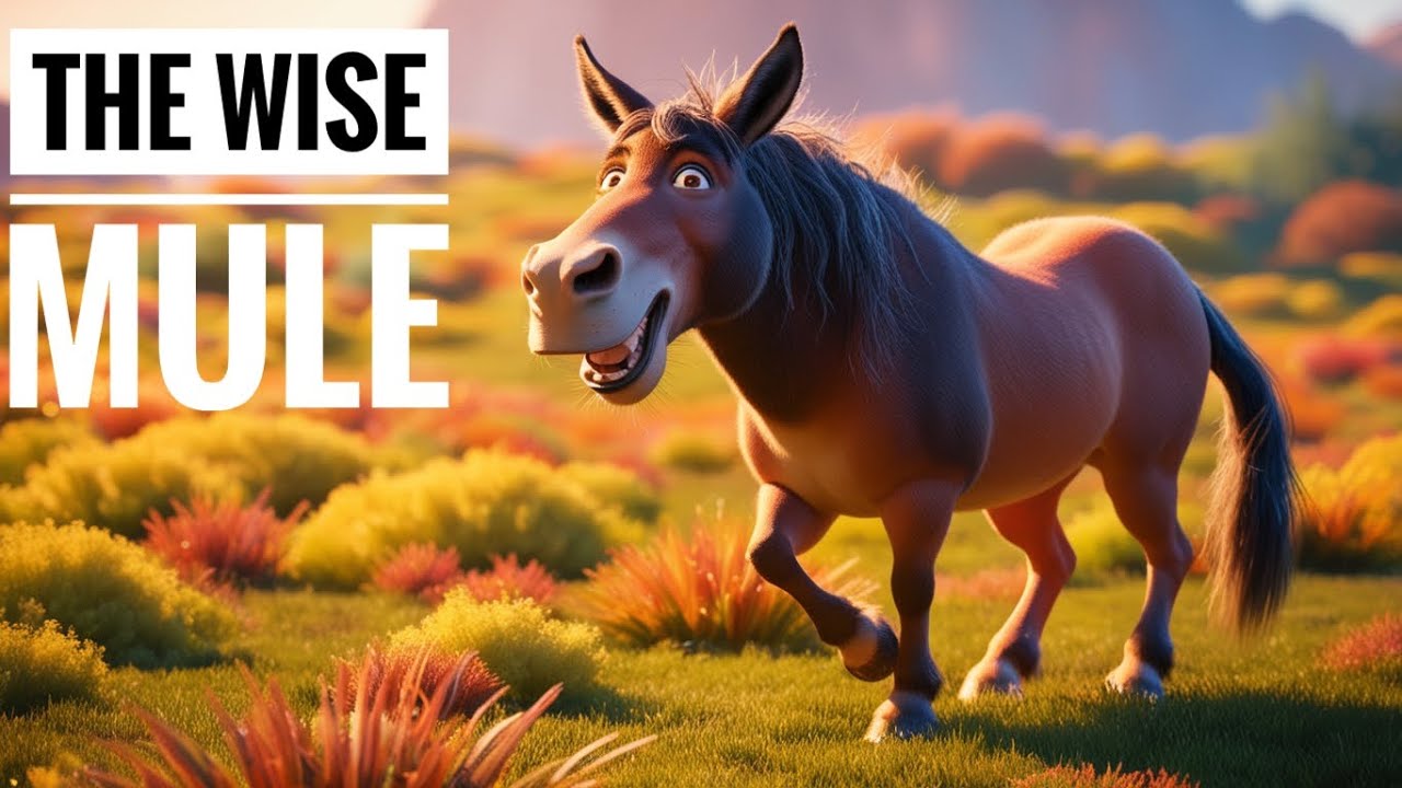 THE WISE MULE | BEDTIME STORIES |KIDS STORY | FAIRYTALE | SHORT STORIES ...