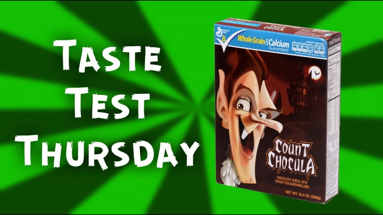 Taste Test Thursday: Count Chocula - YouTube