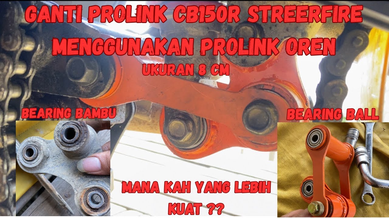 CARA MENGGANTI PROLINK DI CB150R | PROLINK AFTERMARKET - YouTube