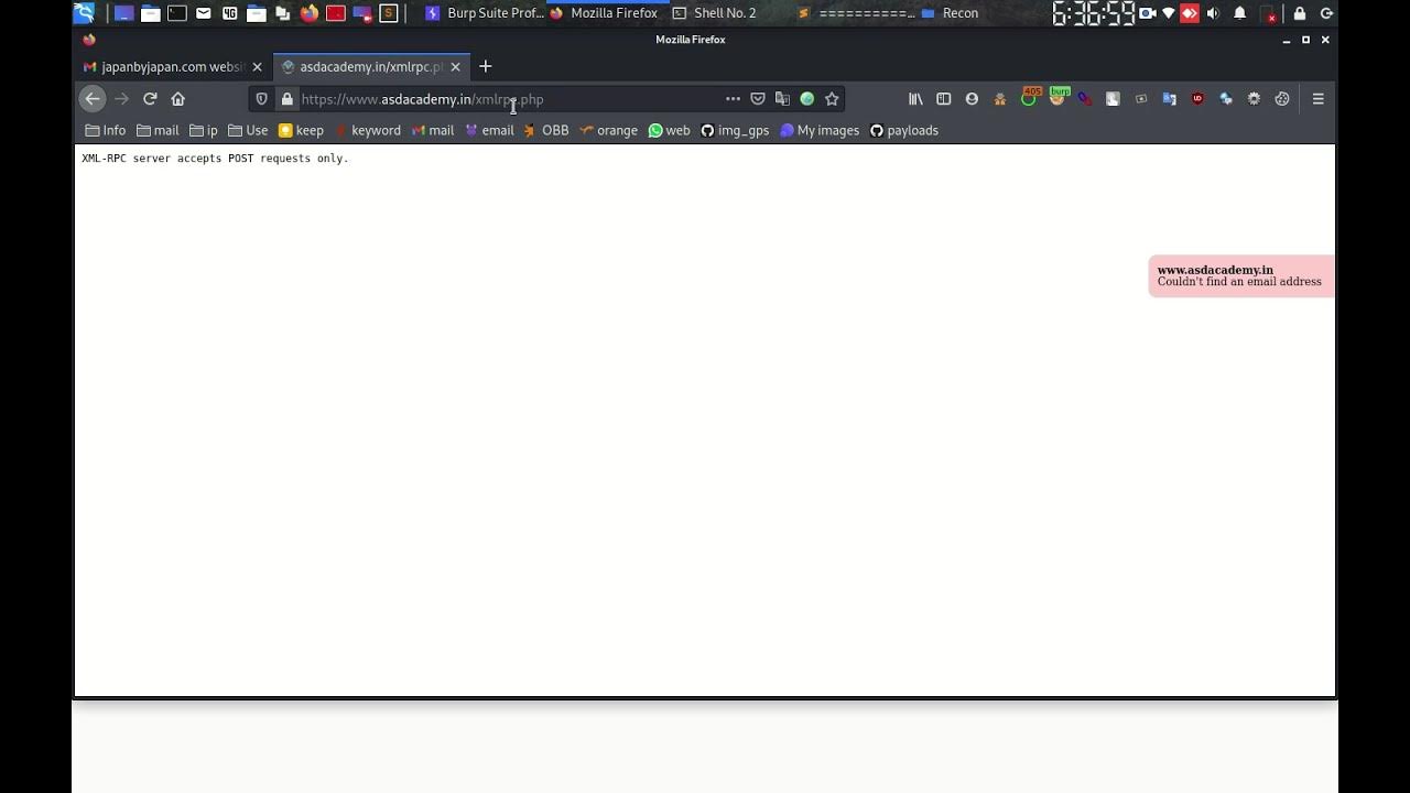 xmlrpc.php enable POC - YouTube
