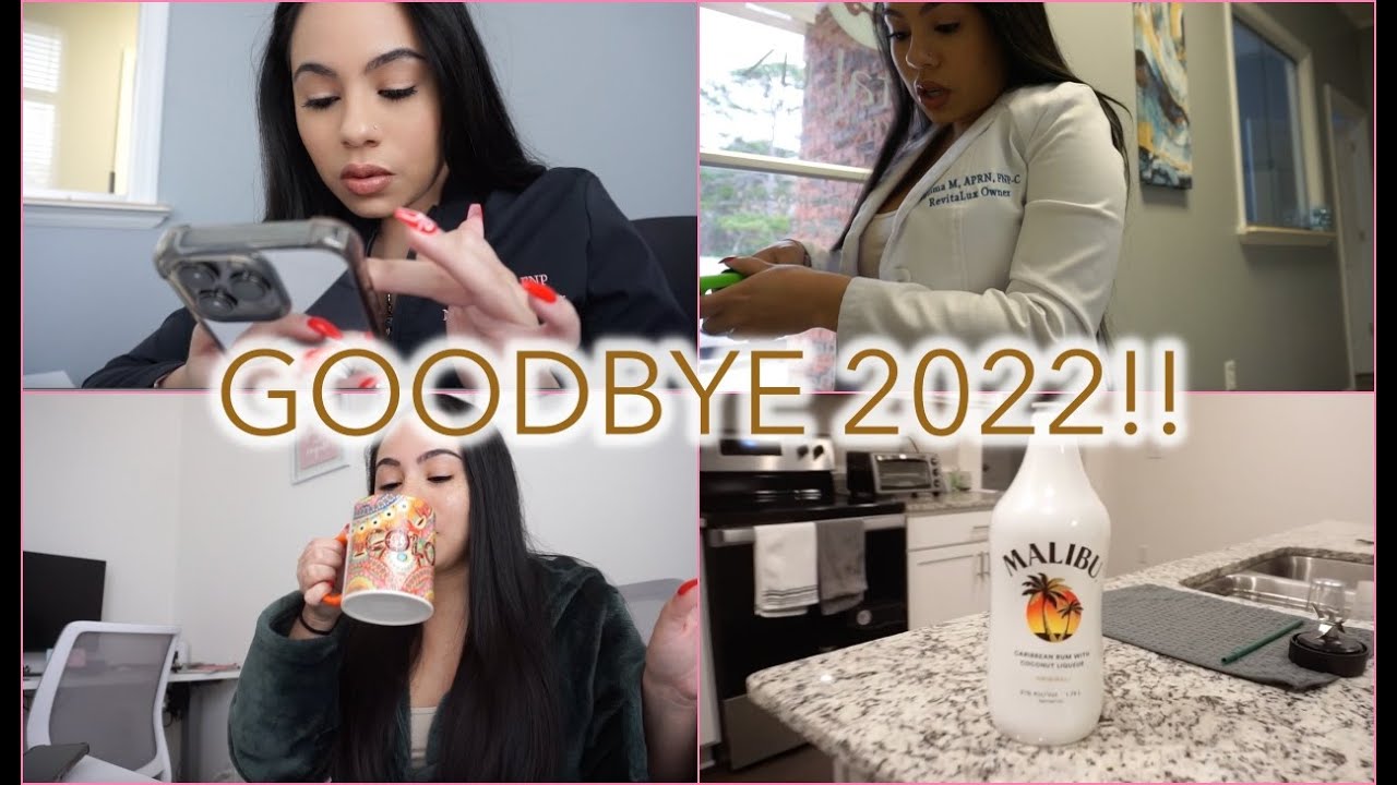 BUSY SPA DAY, 2022 RECAP, NEW GOALS, & HAPPY NEW YEAR! - YouTube