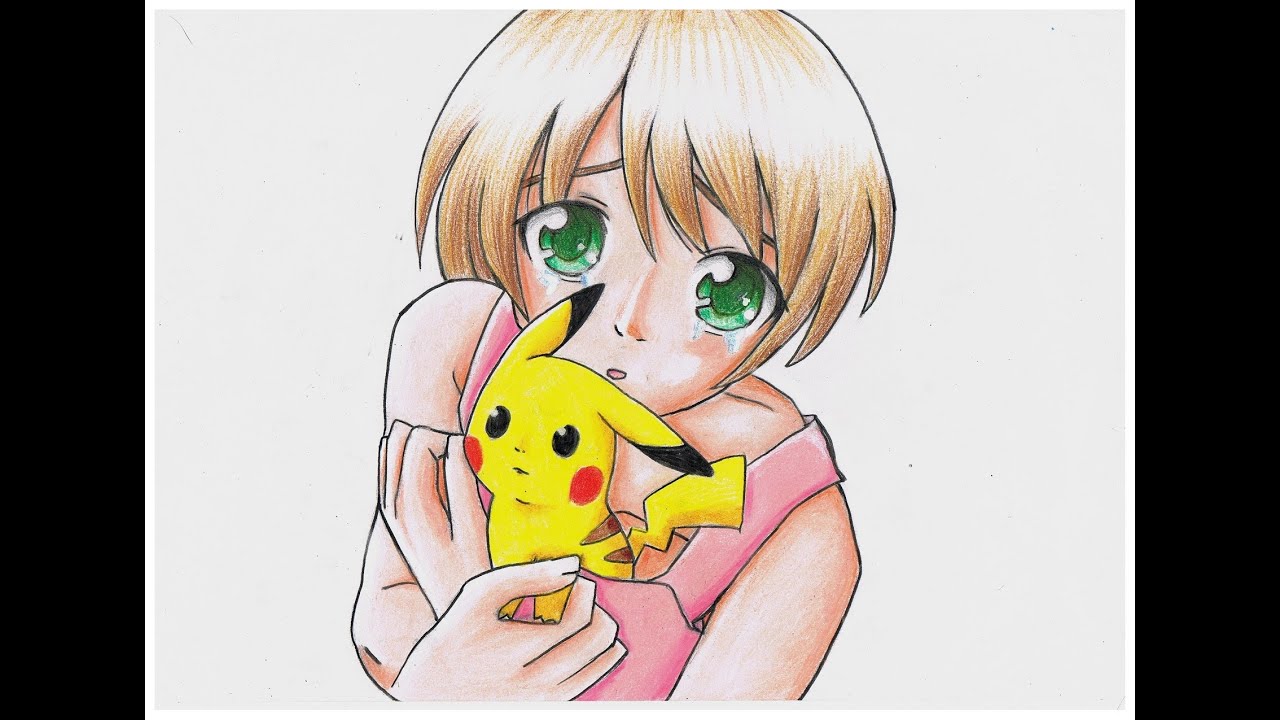 Let´s draw a Pokegirl (Speed color) - YouTube