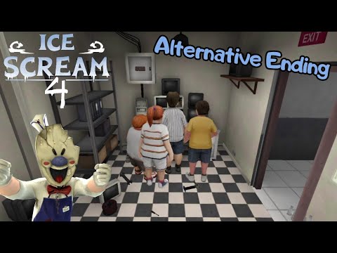 АЛЬТЕРНАТИВНАЯ КОНЦОВКА ICE SCREAM 4 (фанмейд) / Ice Scream 4 ...